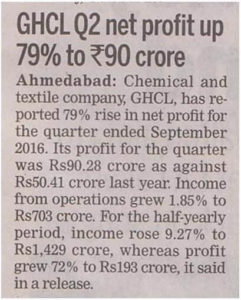 GHCL News and Updates | GHCL in News | Media Coverage | GHCL Ltd